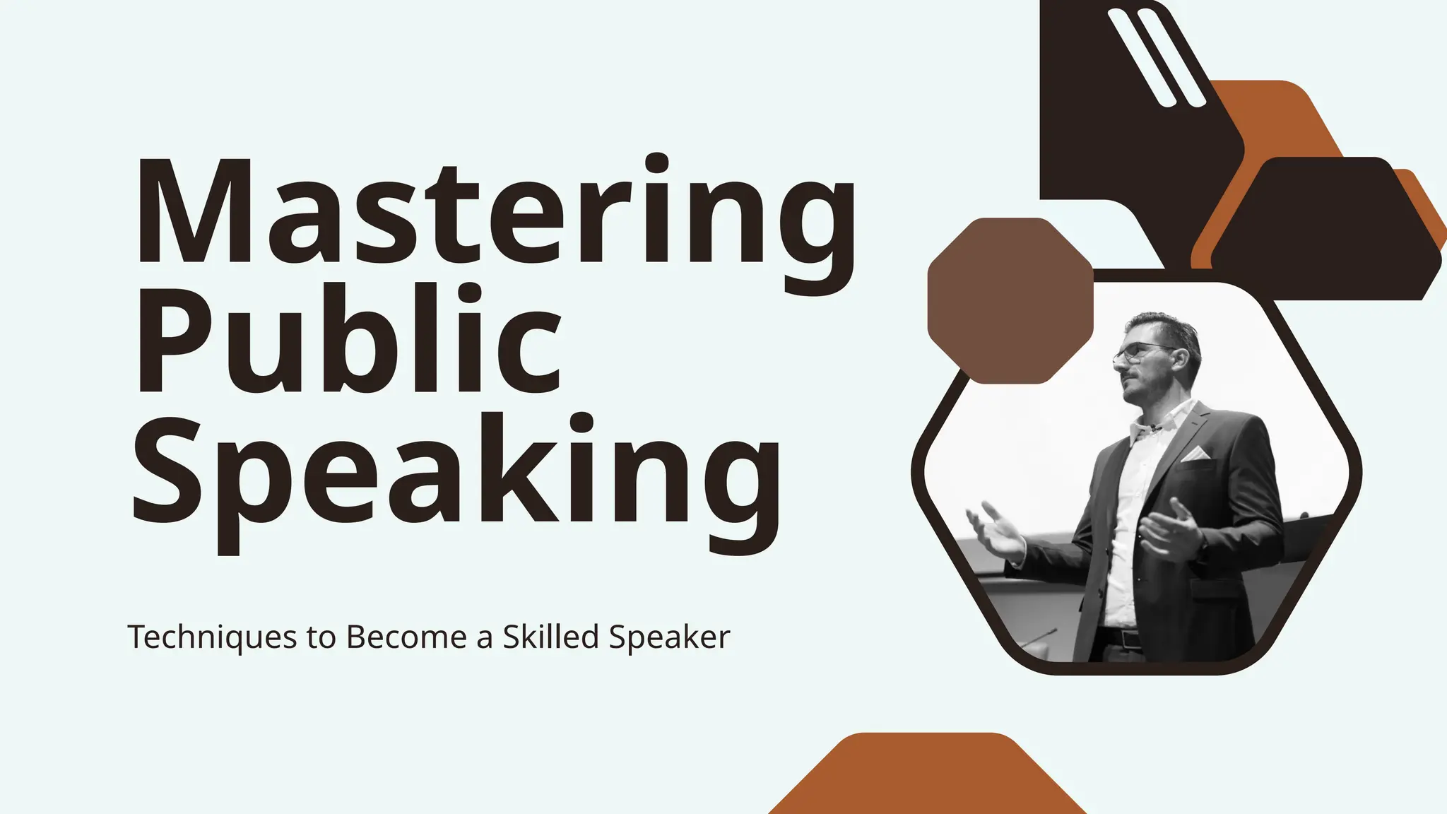Mastering Public Speaking for Professional Business | PPTX