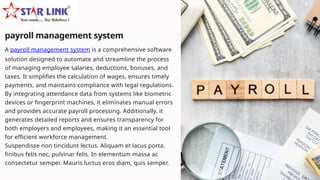 "Streamlining Workforce Management: The Biometric Attendance System Revolution" | PPTX ...