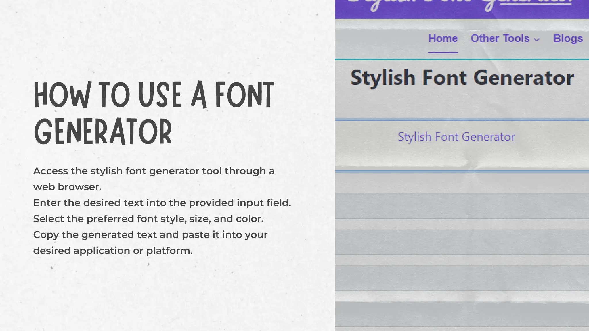 What are Font Generators and How they work | PPT