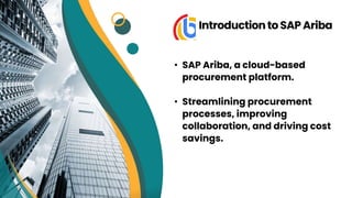 SAP Ariba: Transforming Procurement | PPT