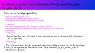 Machine learning PPT which shows the some deep learning concepts and ...