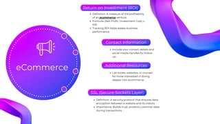 Important eCommerce Terms | PDF