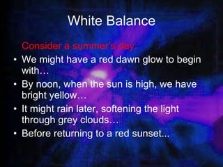 White Balancing | PPT