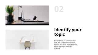 White Basic Presentation Template for any occasion | PPT