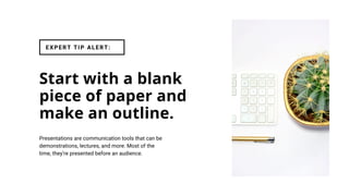 White Basic Presentation Template for any occasion | PPT