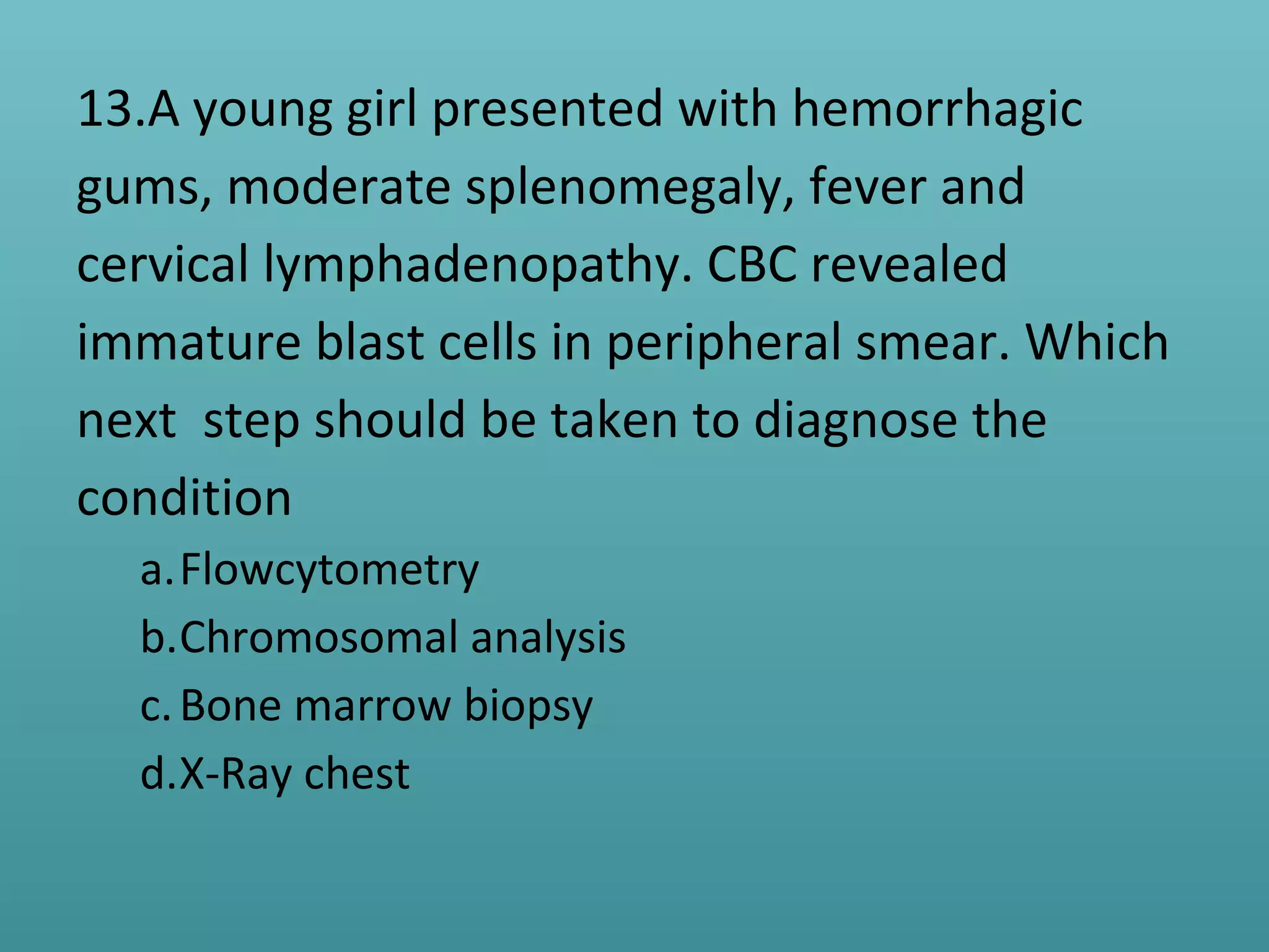 White blood cell disorders | PPT