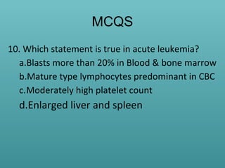 White blood cell disorders | PPT