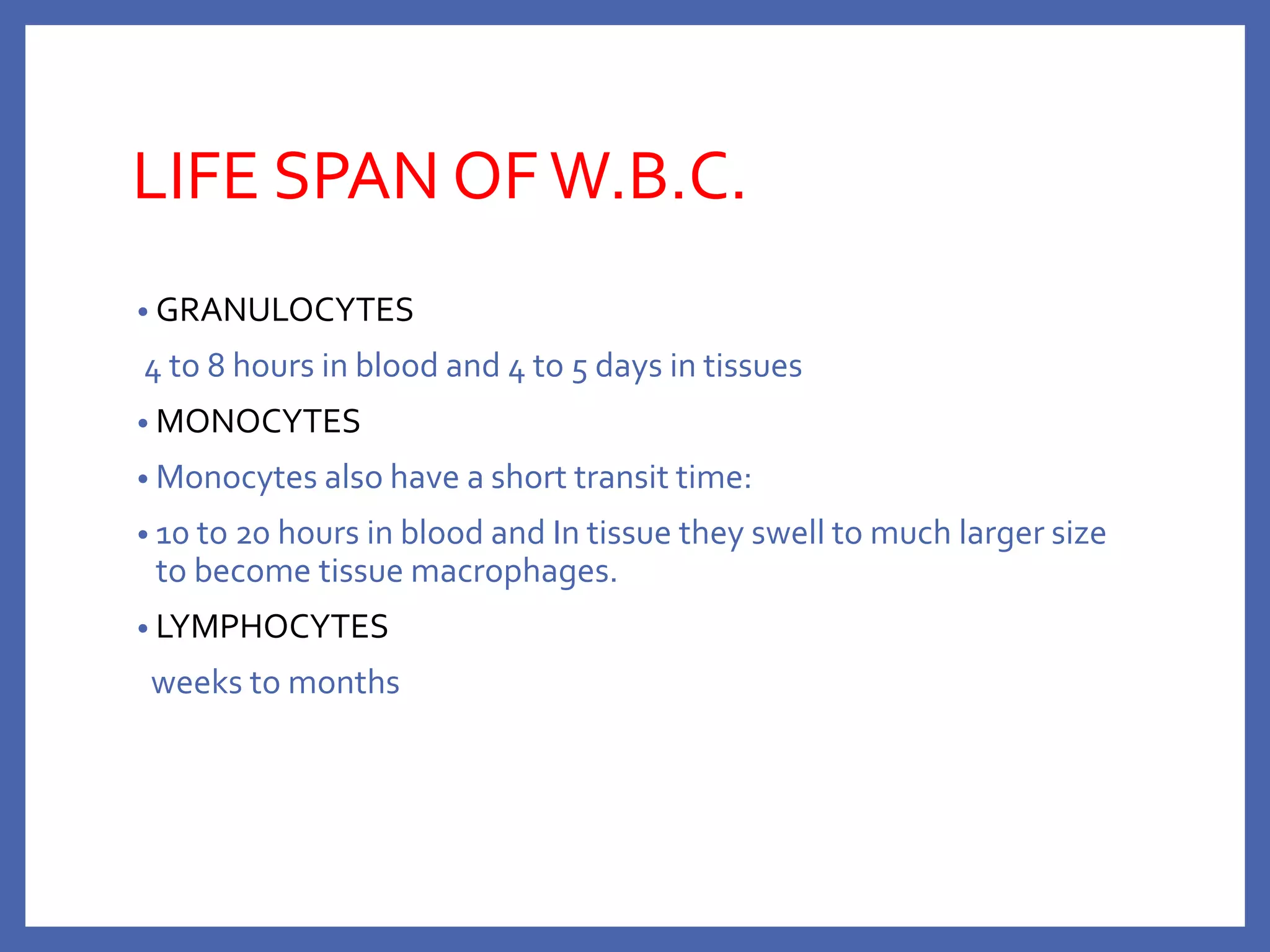 White blood cells & Immunity (The Guyton and Hall Physiology) | PPTX