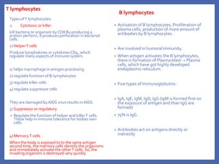 White blood cells & Immunity (The Guyton and Hall Physiology) | PPTX