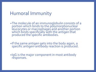 White blood cells & Immunity (The Guyton and Hall Physiology) | PPTX