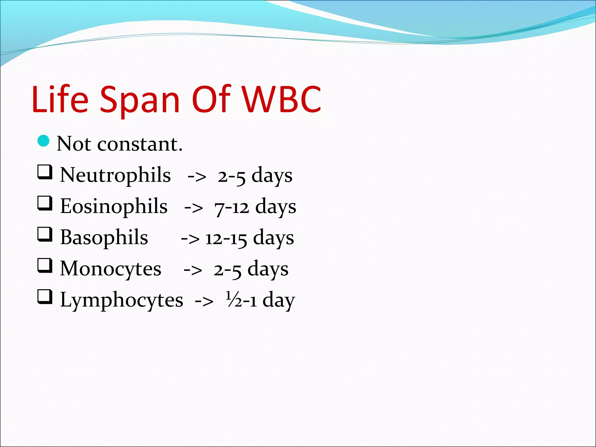 White blood cells | PPT
