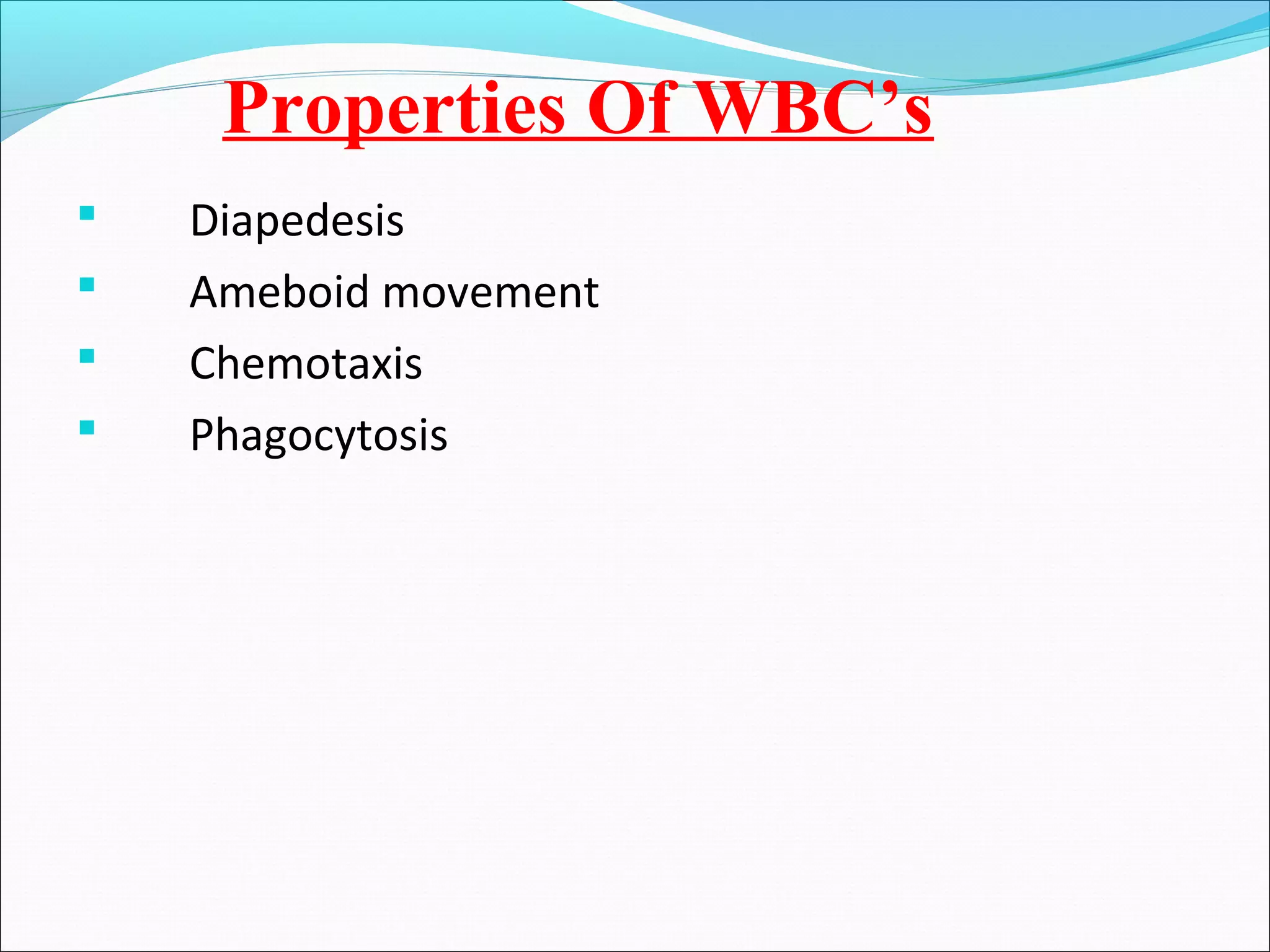 White blood cells | PPT