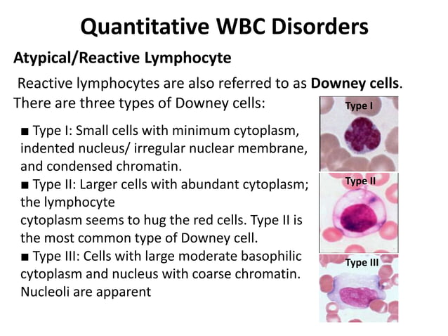 Benign White blood cell (WBC) Disorders | PPTX