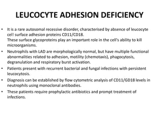 Benign White blood cell (WBC) Disorders | PPTX