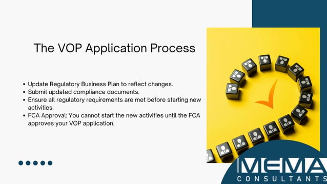 Navigating Variation of Permissions (VOP) with MEMA Consultants | PPT