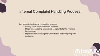 Effective FCA Complaints Handling & Procedures: Ensuring Compliance and ...