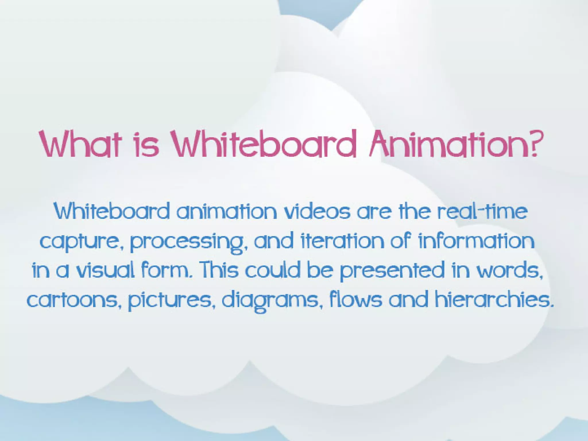 Whiteboard animation presentation | PDF