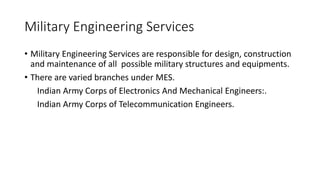Engineers in Army | PPTX