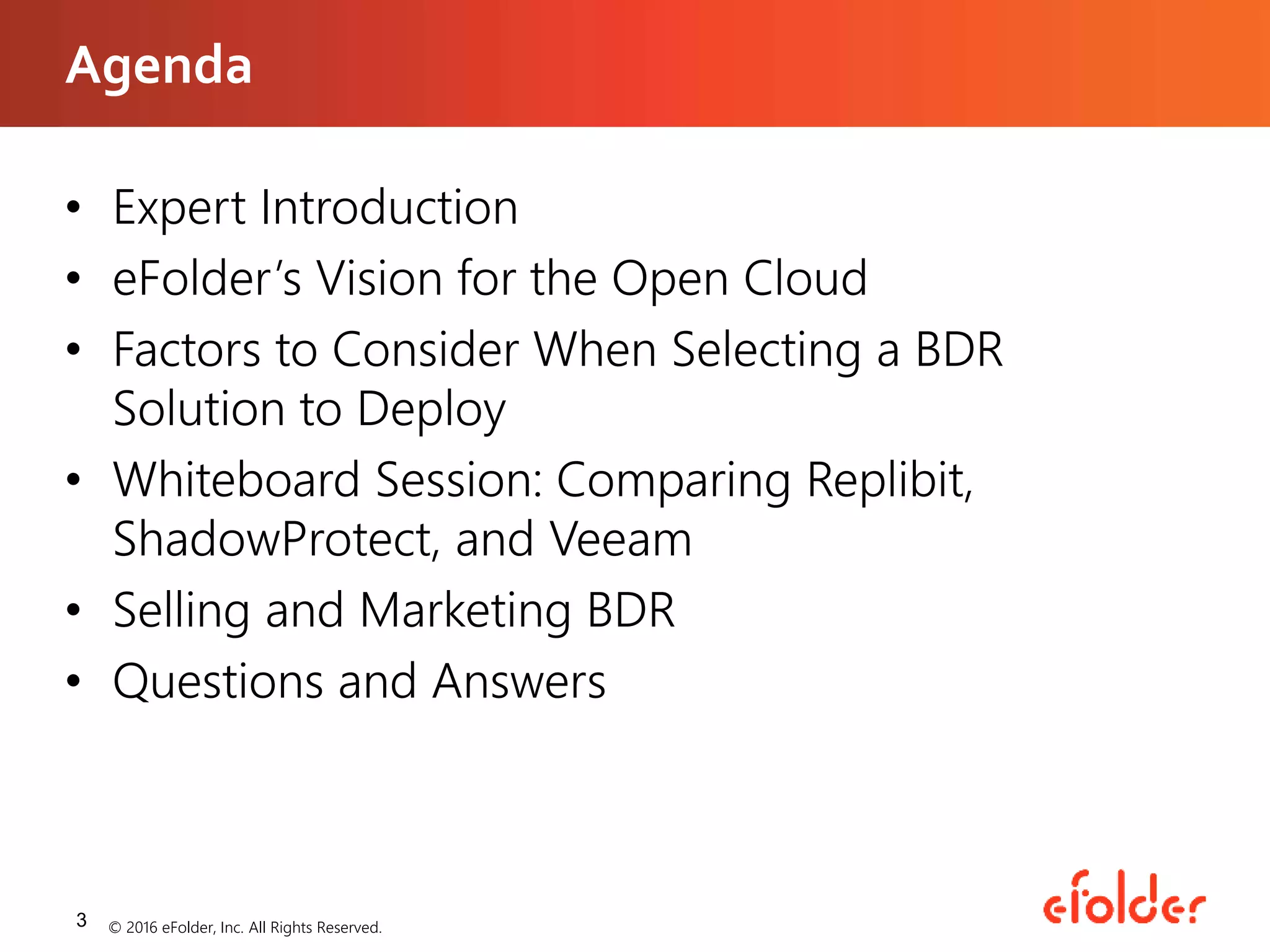 eFolder Expert Series Webinar — Whiteboard Session: Comparing Replibit ...