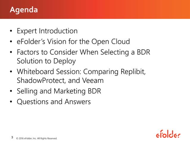 eFolder Expert Series Webinar — Whiteboard Session: Comparing Replibit ...