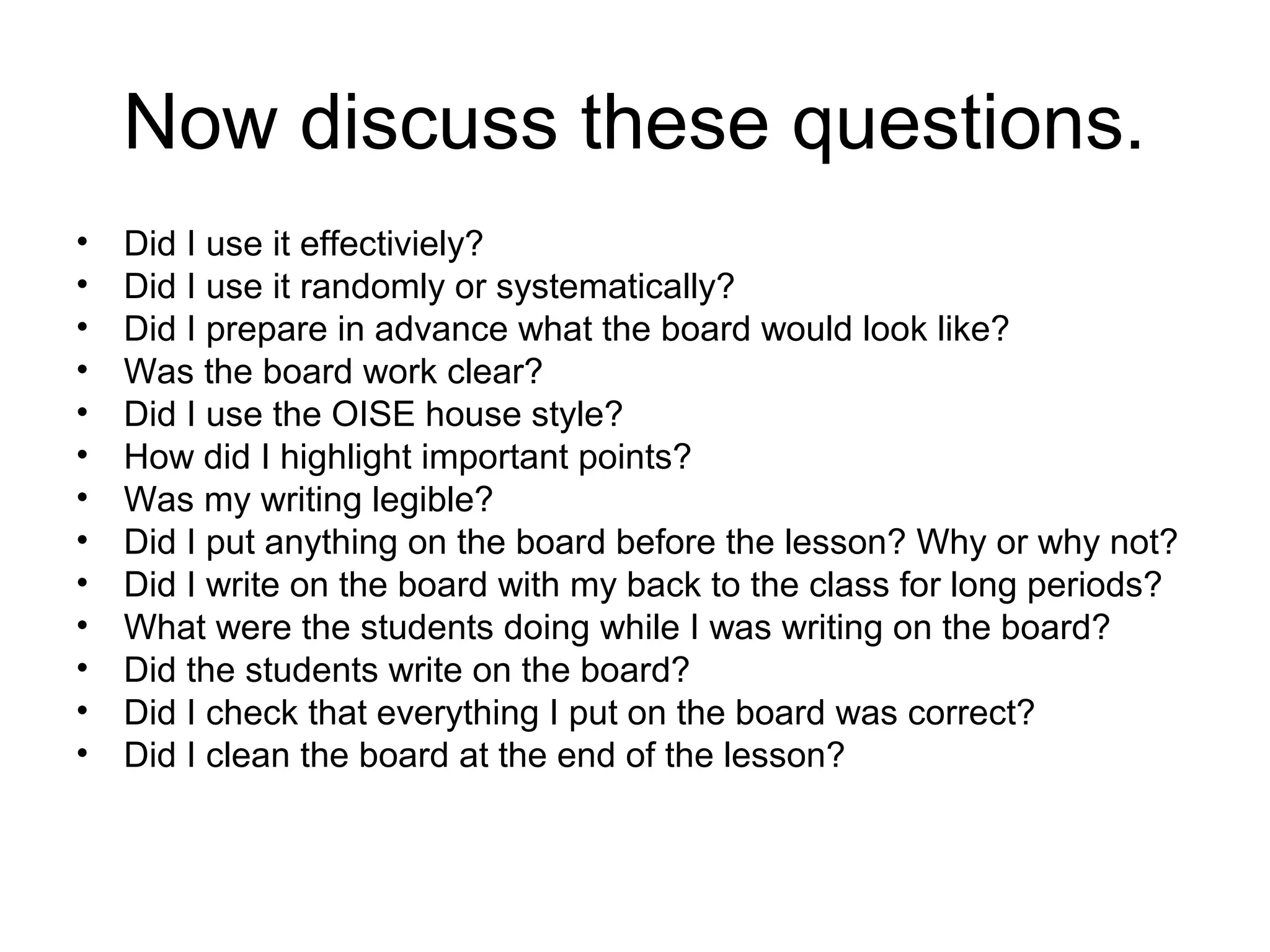 Whiteboard training | PPT