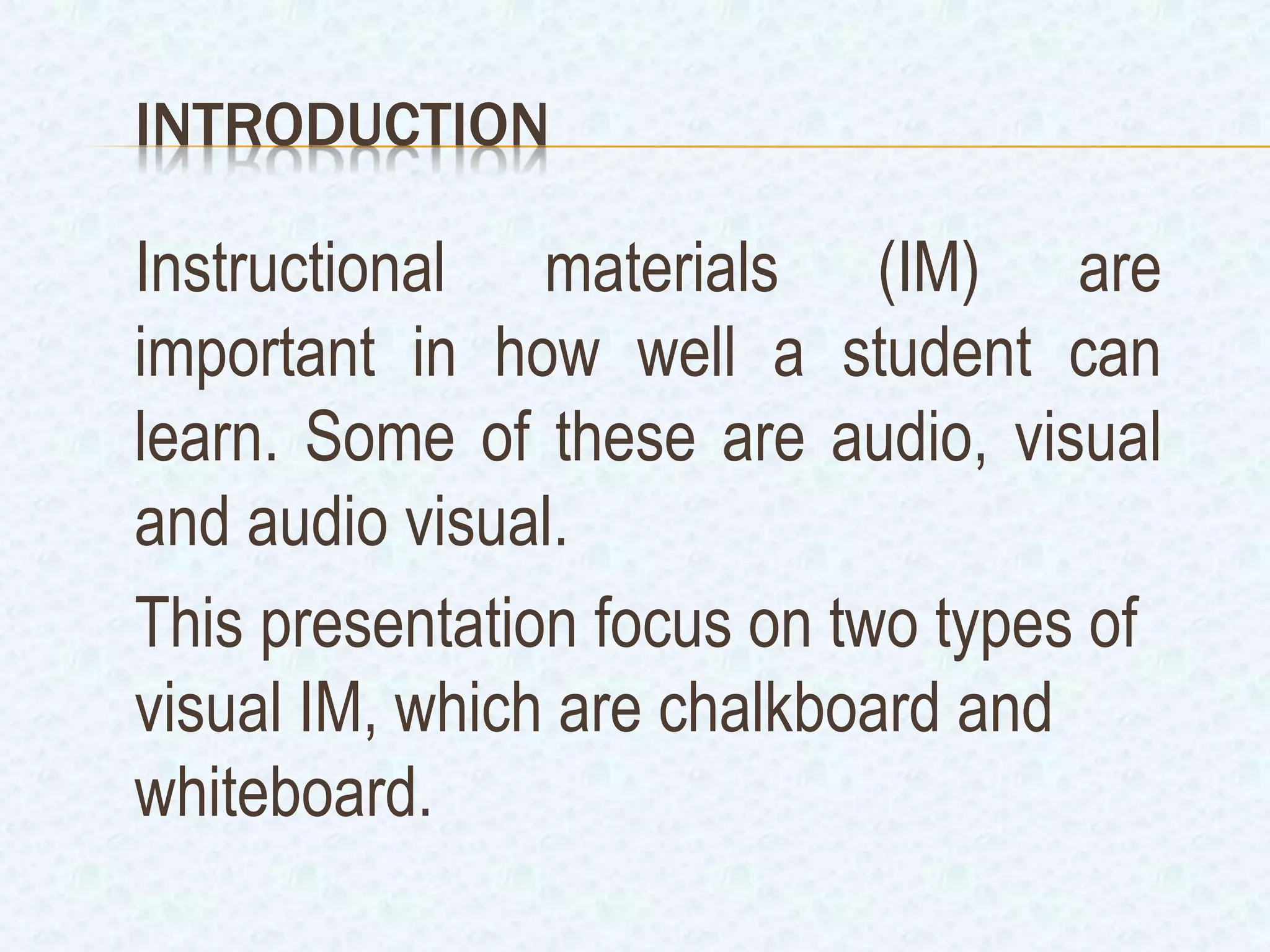 Whitebord and chalkboard | PPTX