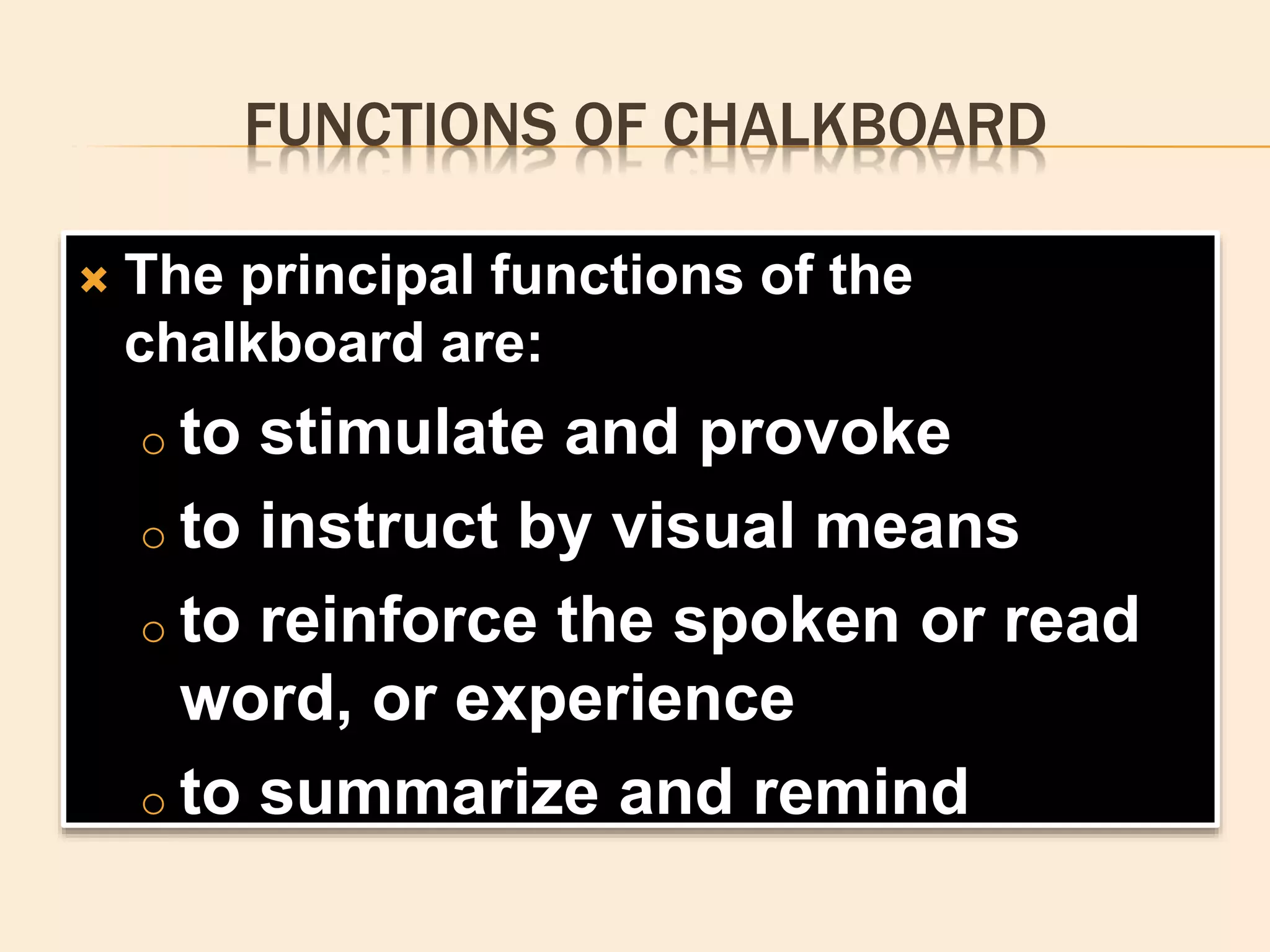 Whitebord and chalkboard | PPTX