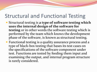 White box & black box testing | PPT
