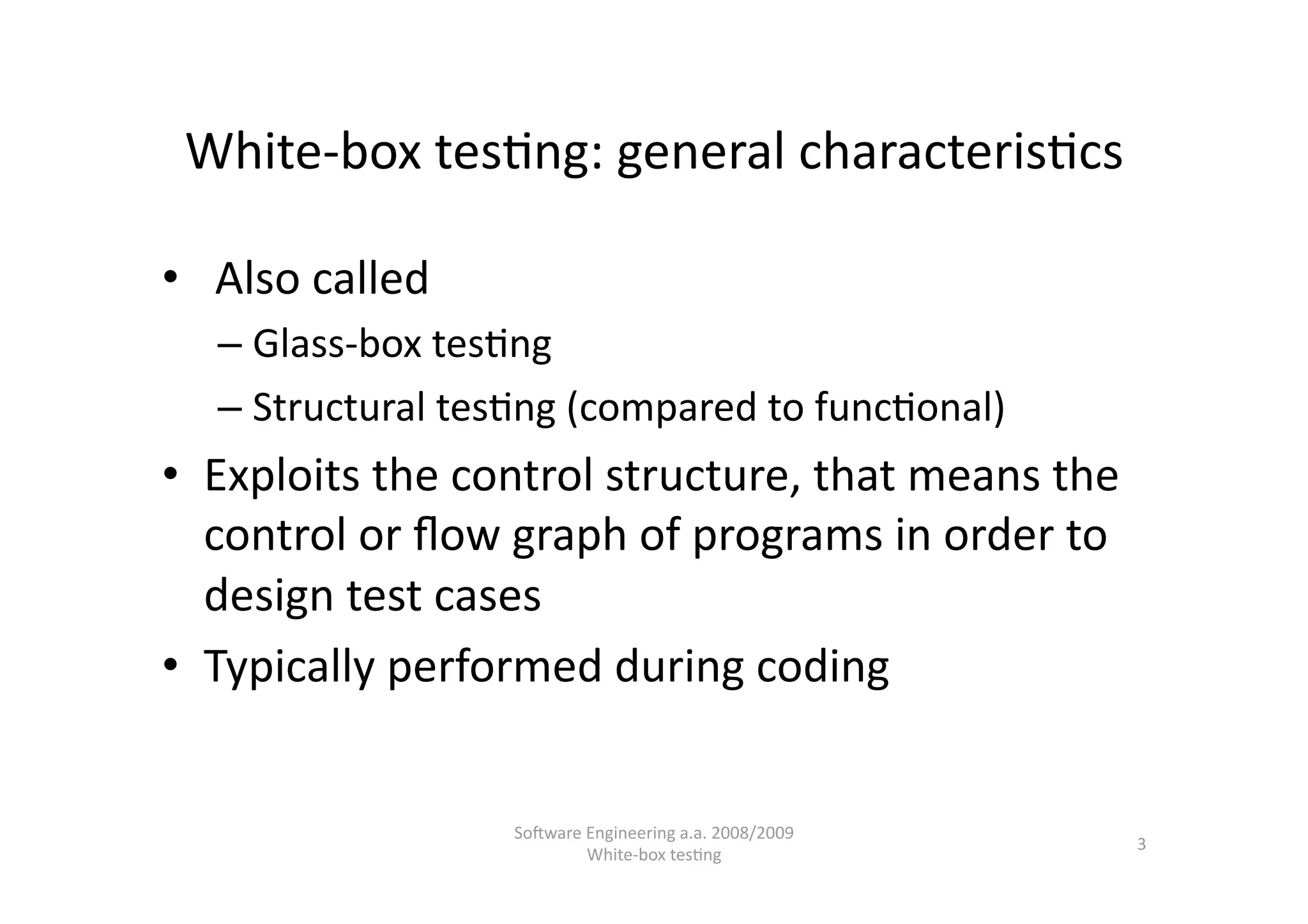 White Box Testing | PDF