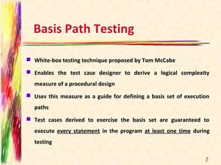 White box testing | PPT