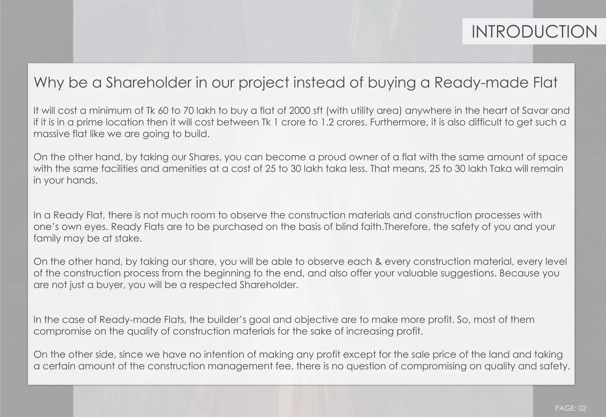 WHITE CASTLE BROCHURE BY DHAKA DESIGNER | PPT