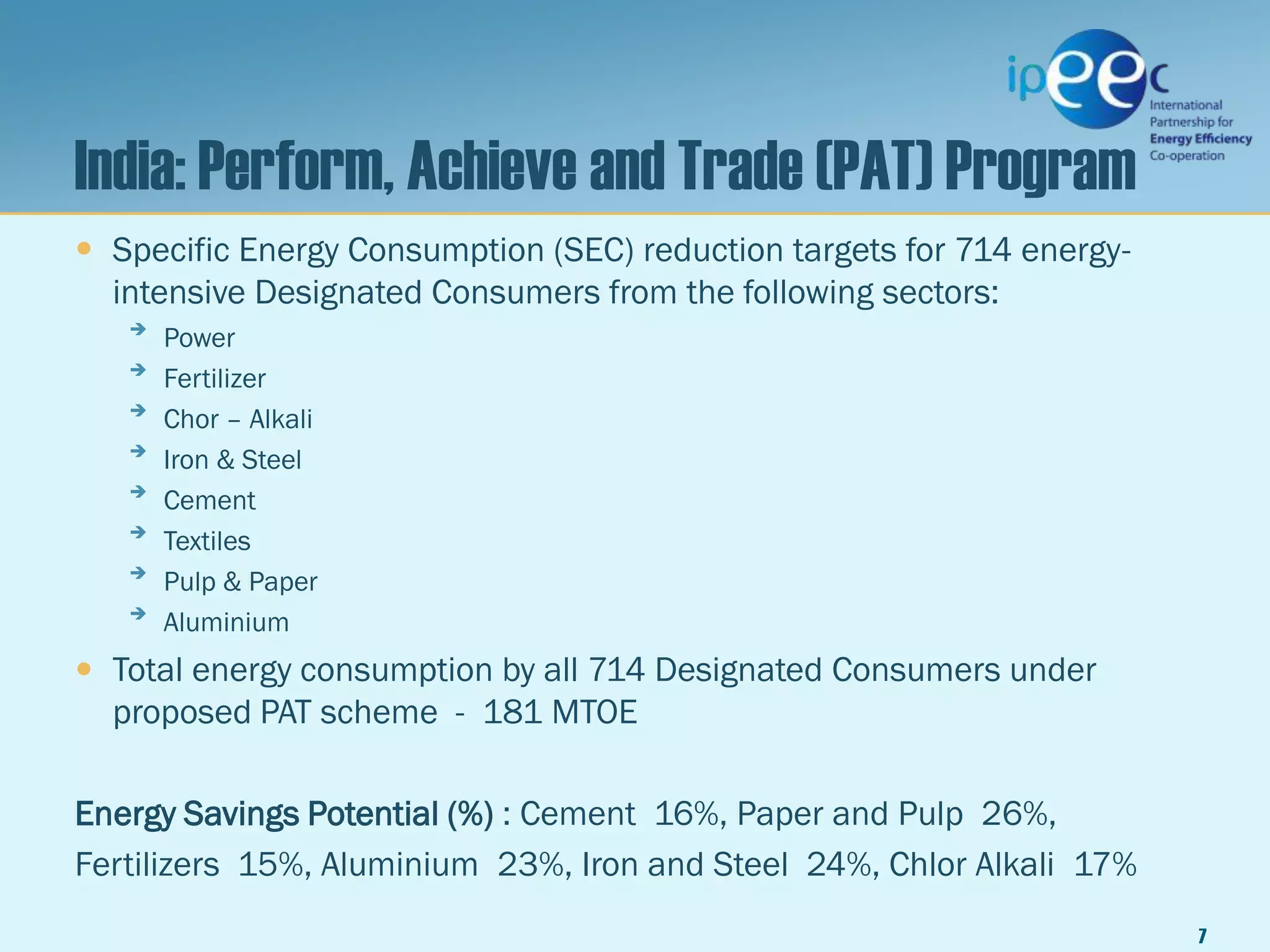 White Certificates Presentation, IPEEC | PPT