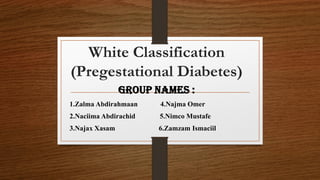 White Classification (Pregestational Diabetes).pdf