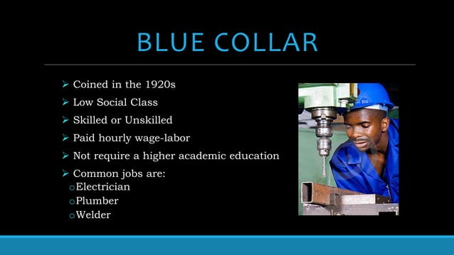 White collar & blue collar | PPTX | Crime & Harmful Acts to Individuals ...