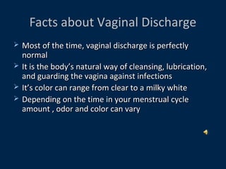 White discharge leucorrhoea | PPT