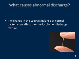 White discharge leucorrhoea | PPT