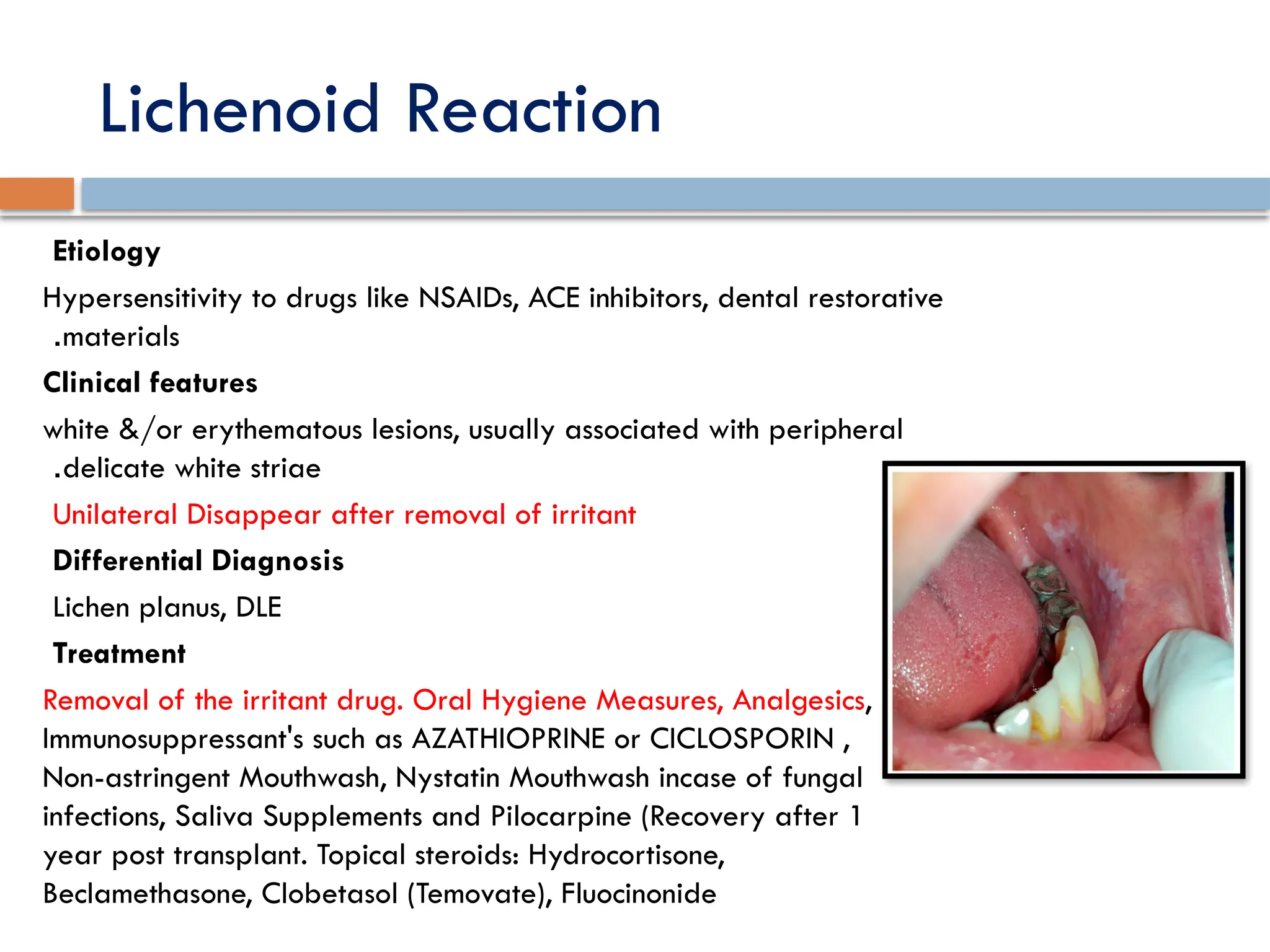 White diseases of the oral mucosa in oral medicine | PPTX