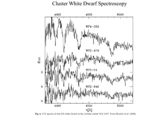 whitedwarfs in space science helps in classification and types of stars ...