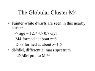whitedwarfs in space science helps in classification and types of stars ...