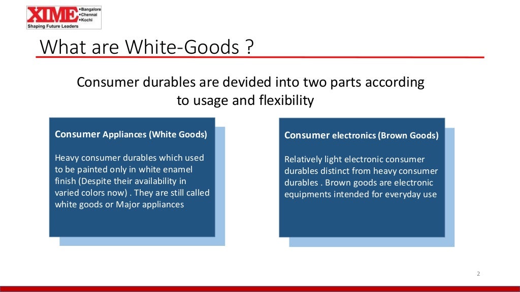 White Goods white-goods