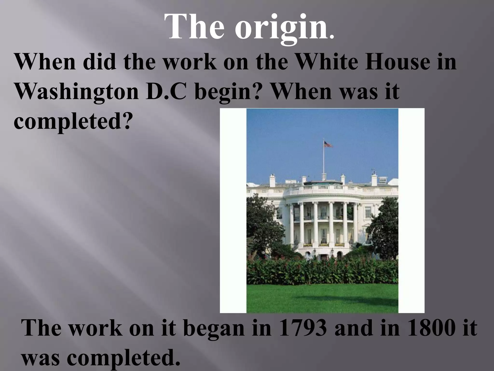 The White House Anton Bondar | PPT
