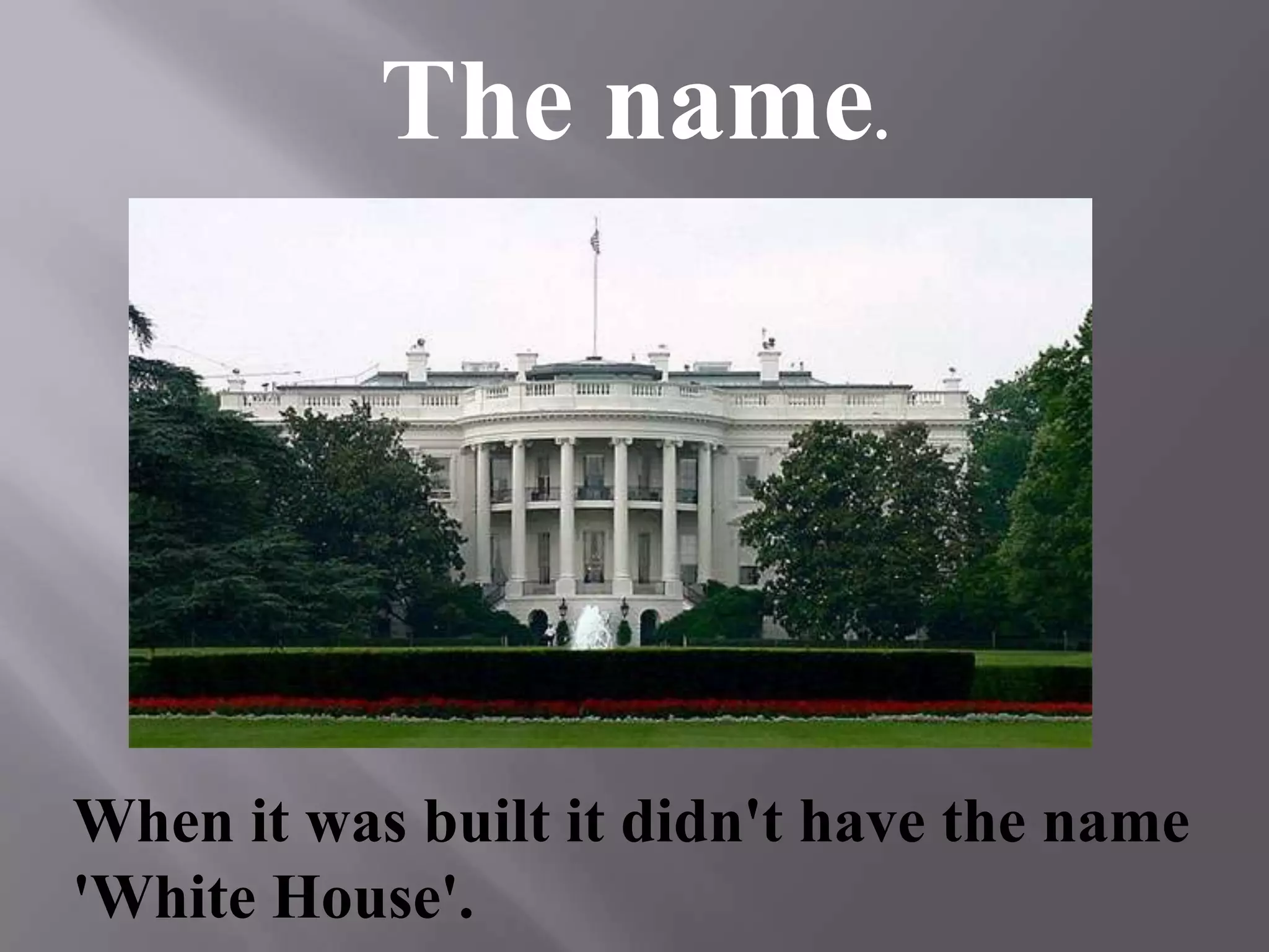 The White House Anton Bondar | PPT