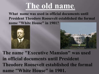 The White House Anton Bondar | PPT