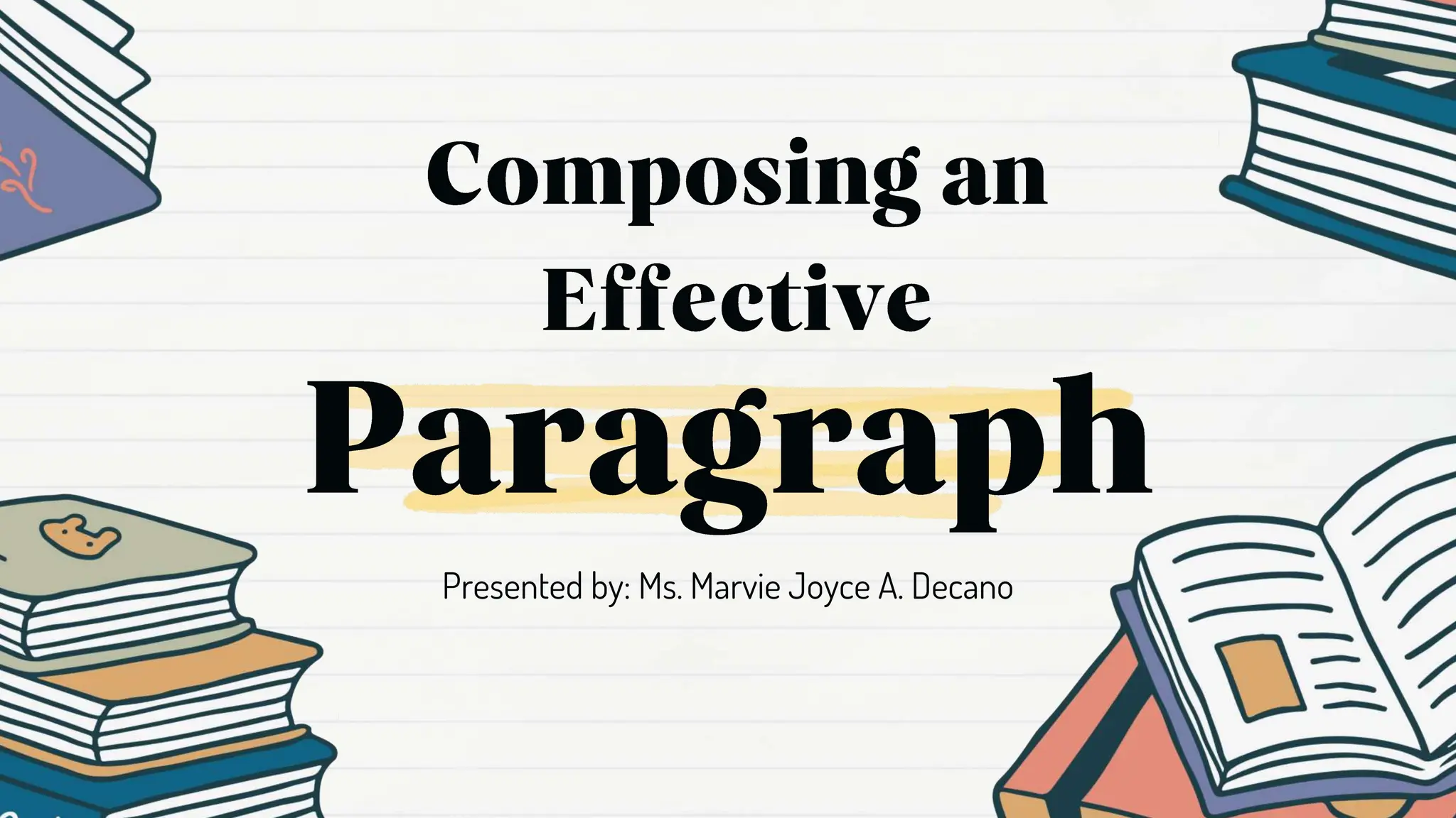 White Illustrative Creative Literature Project Presentation.pptx