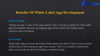 White label app development | PPT