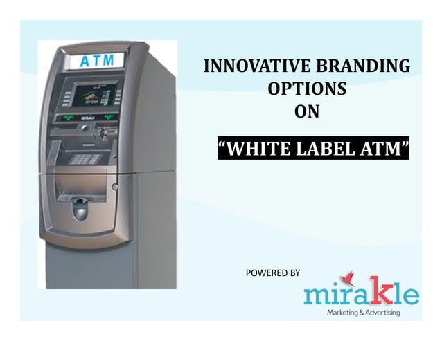 White Label ATM Branding | PDF