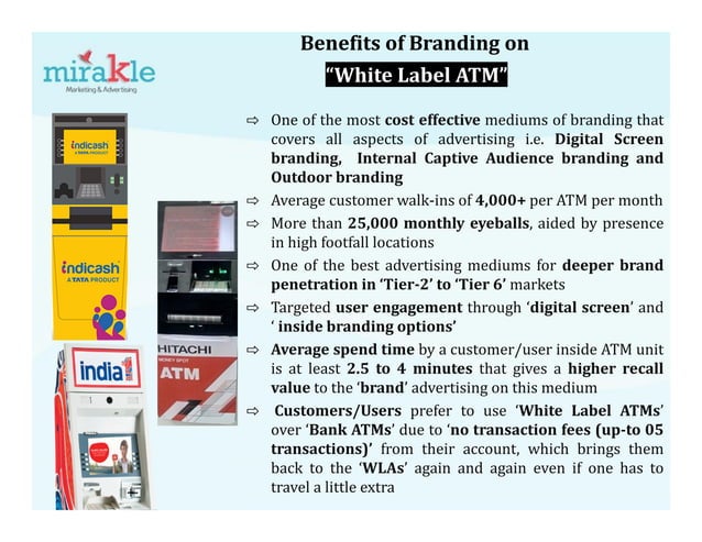 White Label ATM Branding | PDF
