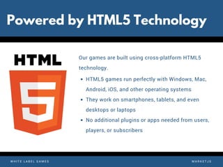 White Label Games for Your Brand | PPT