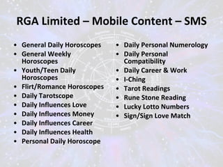 White label horoscopes | PPT