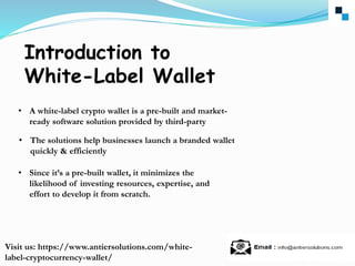 Offer Seamless Crypto Experiences by Unveiling the Power of White Label ...